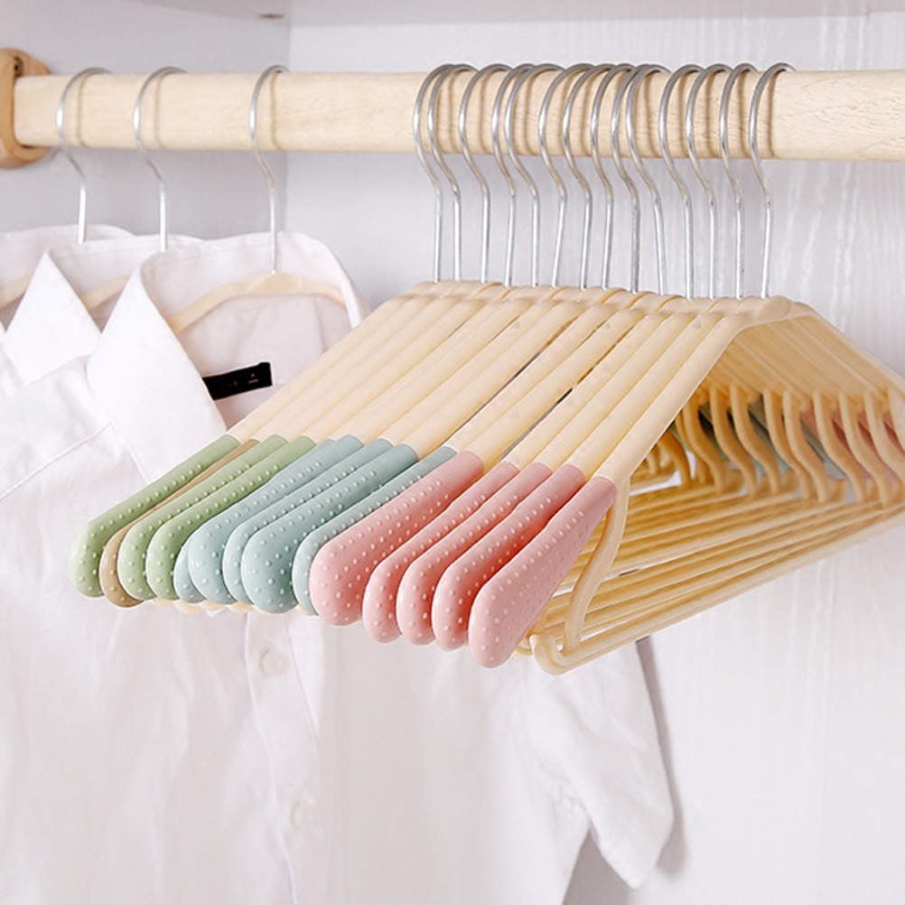 DECORNIJIA clothes drying hanger Hangers PP Non-Slip Adults Home Use ...