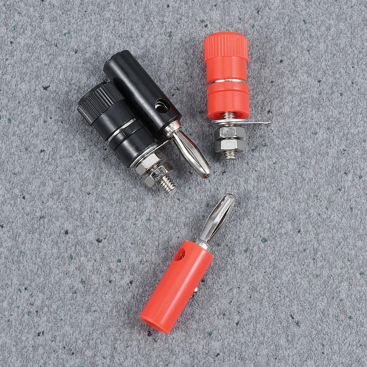 WHAMVOX 10 Pairs 4mm Banana Plug Jack Plugs Female Leads Connectors ...