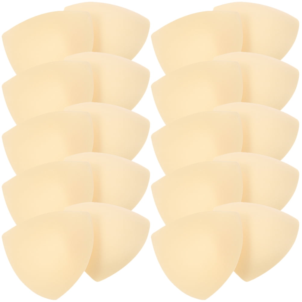 WHAMVOX 10 Pairs Bra Sports Underwear Liners Inserts Pads Well Outfit ...
