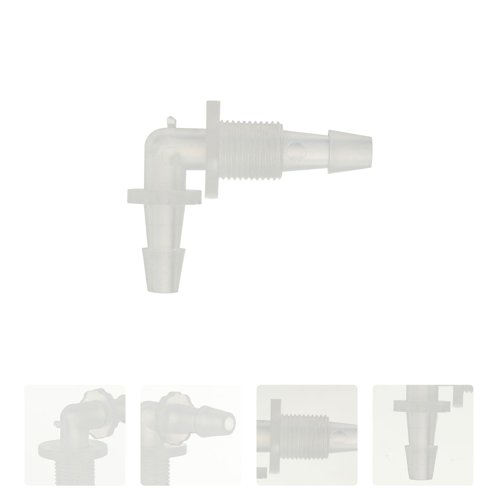 KAJNBN Elbow Water Pipe Fitting Transparent 10Pcs 90 Degree Elbow ...