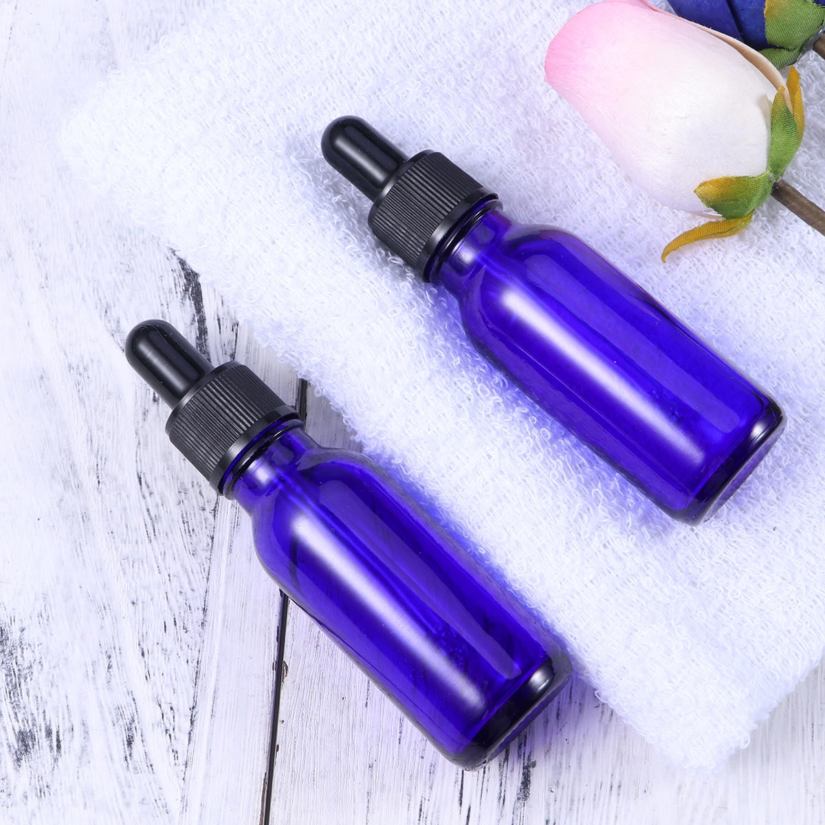 WHAMVOX 10 Pcs Aroma Essential Oil Drop Bottle DIY Bottles Travel ...