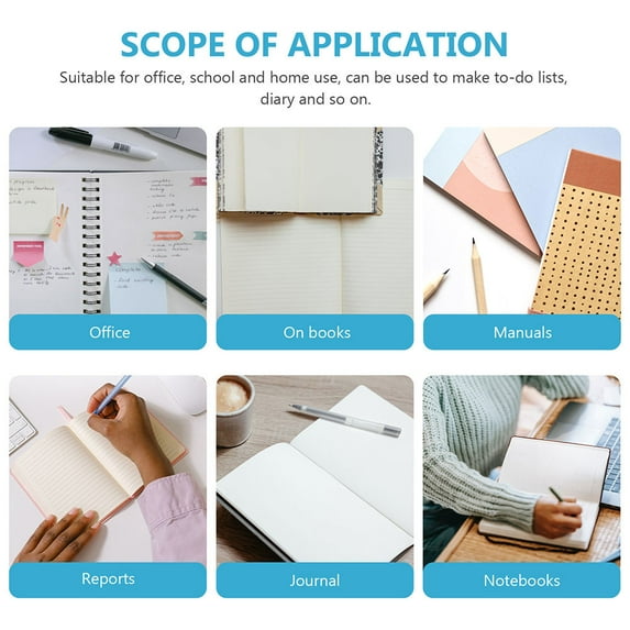 WHAMVOX 10 Pcs Binder Dividers with Tabs Bulk Subject Colored Pages ...