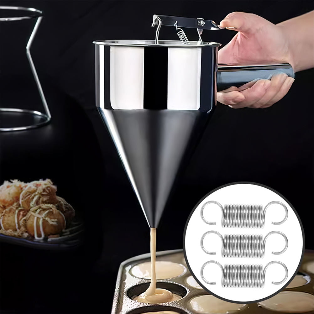 WHAMVOX 10 Pcs Cake Dispenser Spring Octopus Balls Making Tool Kitchen ...