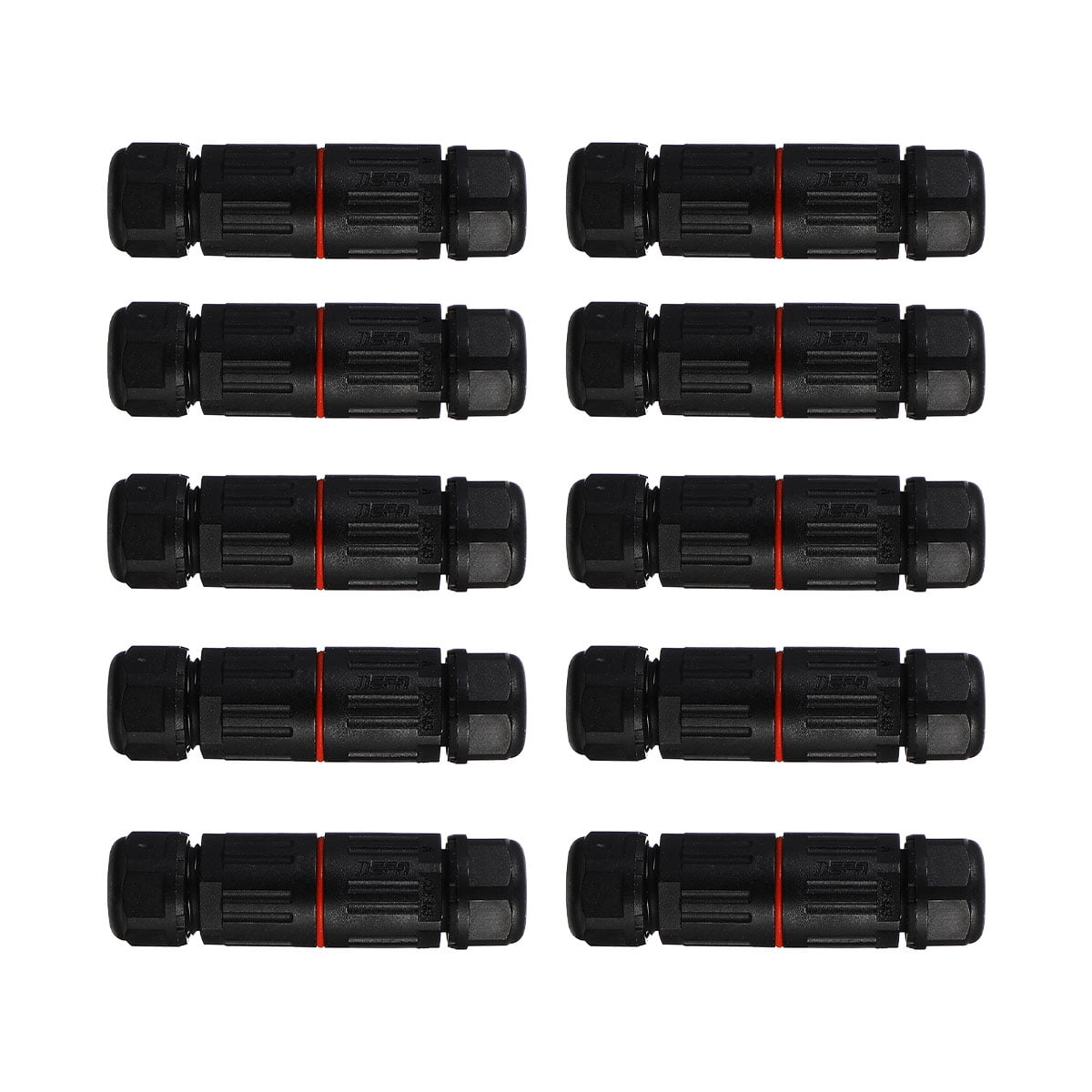 WHAMVOX 10 Pcs Cord Splice Kit Waterproof Connector Power Cables Man ...