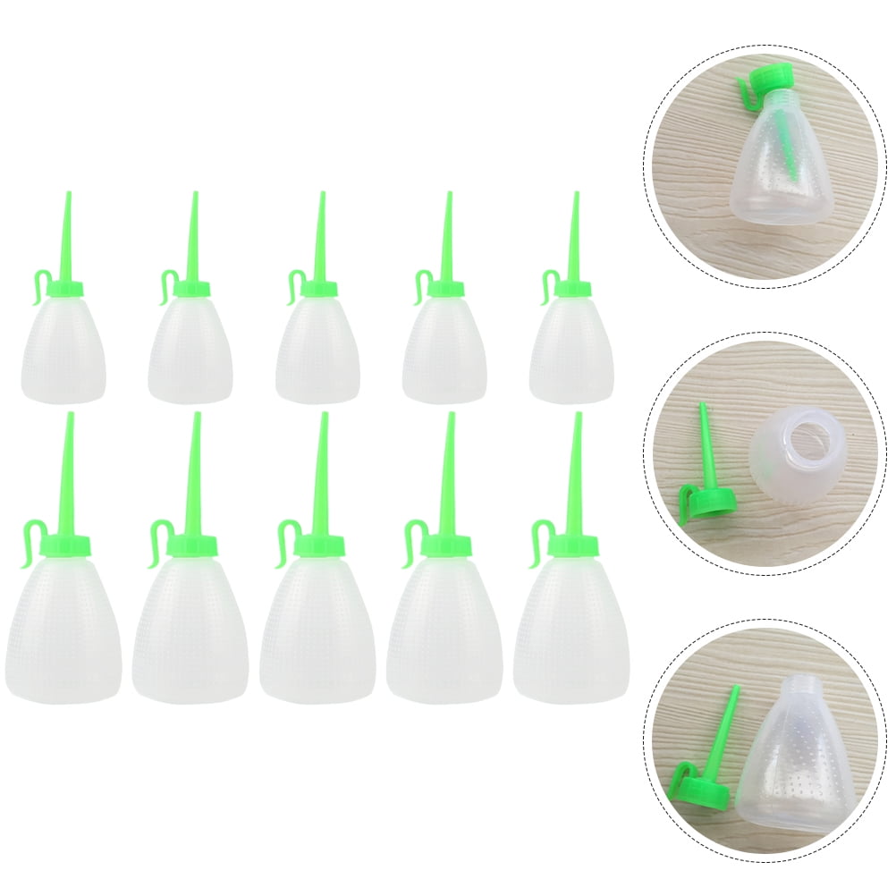 WHAMVOX 10 Pcs High Long Spout Oil Bottle Sewing Machine Oiler ...