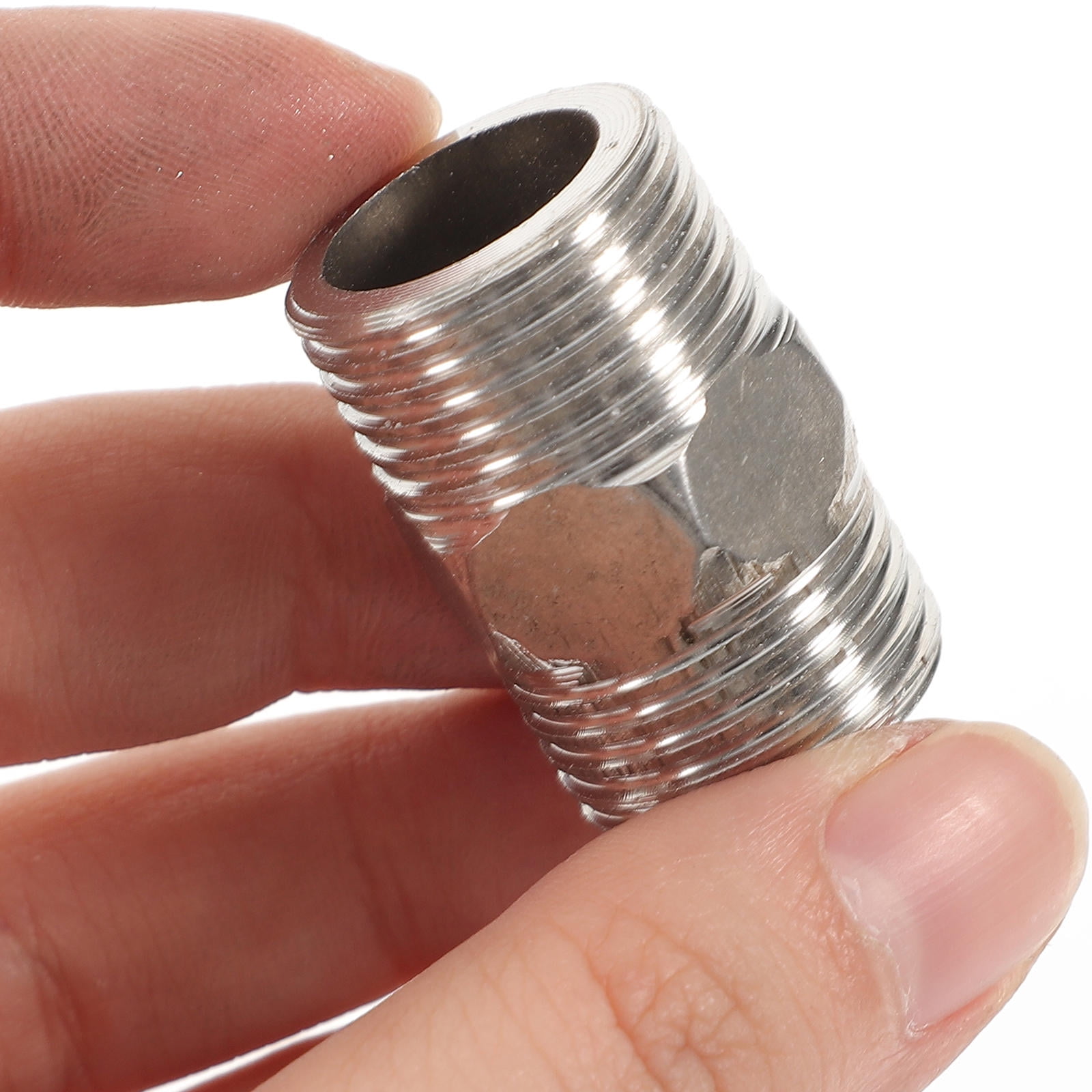 WHAMVOX 10 Pcs Hose Connector Stainless Steel Joint Sturdy Hose Coupler ...