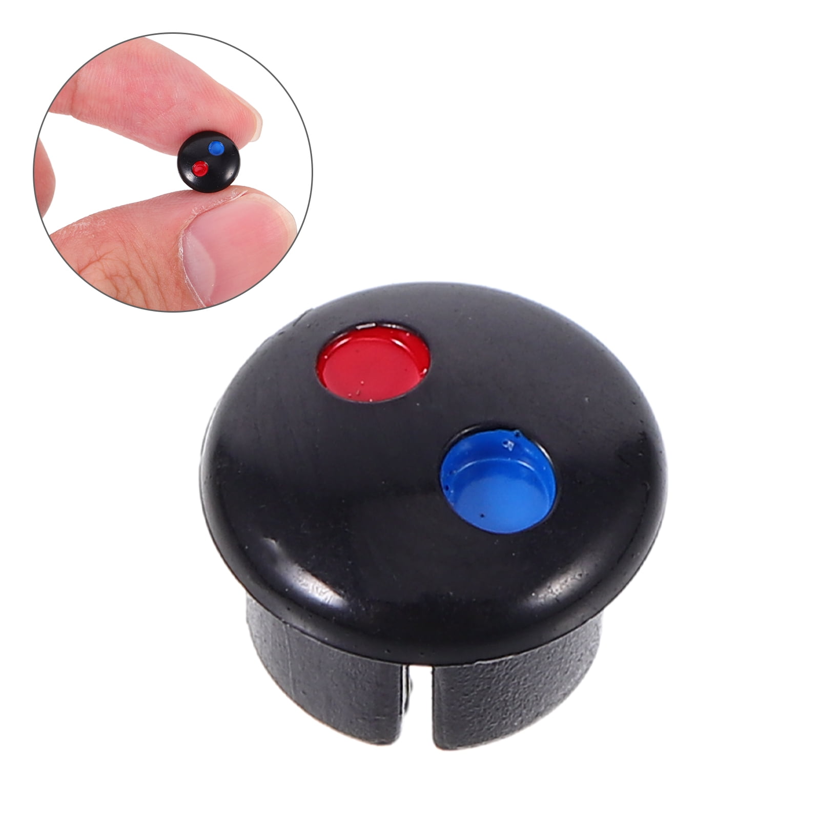 WHAMVOX Plastic Faucet Buttons for Easy Replacement Black 10 Pcs 0.5 ...