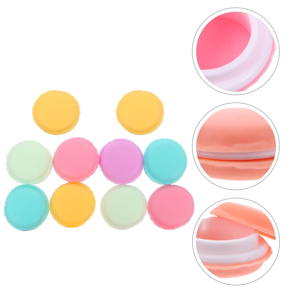WHAMVOX 10 Pcs Jewelry Organizer Compartments Macaron Box Unique ...