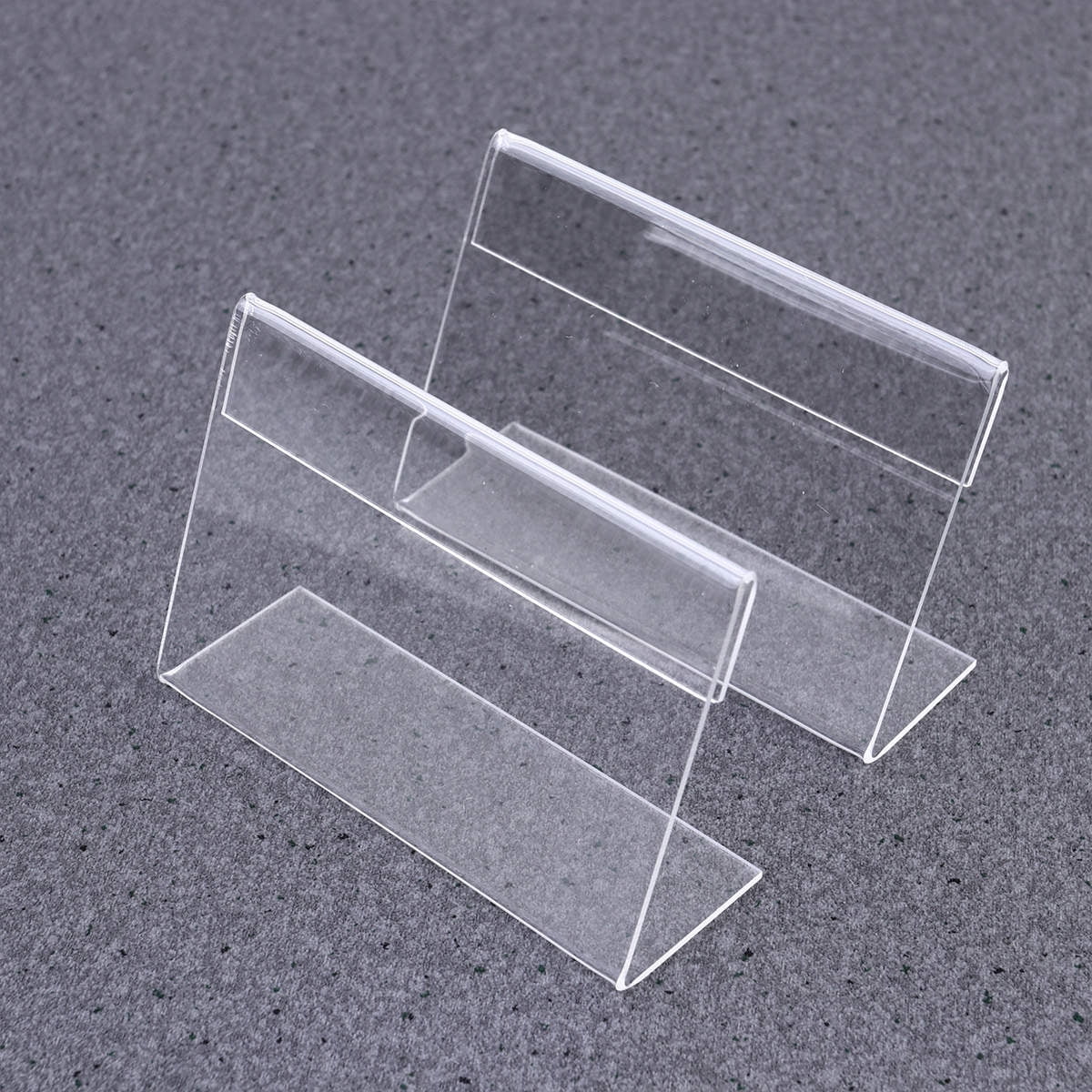 WHAMVOX 10 Pcs Labels Acrylic Card Paper Display Stand Product Function ...