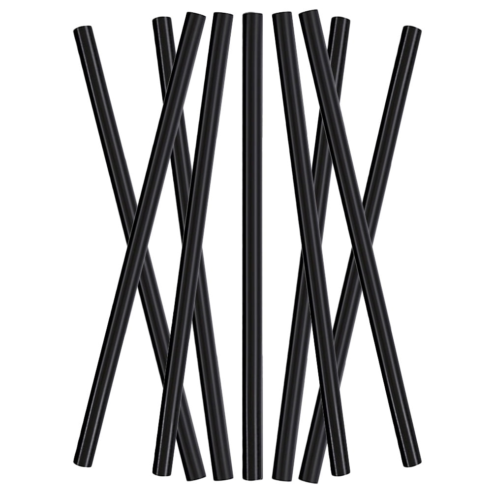 WHAMVOX 10 Pcs Mark Pen Marker for Glass Pottery Black Colored Pencil ...