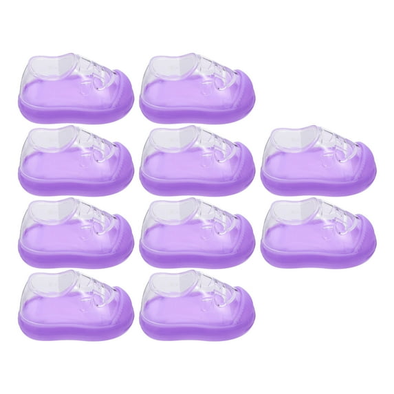 WHAMVOX 10 Pcs Mini Baby Bottles Party Favor Boxes Child Girl Purple ...