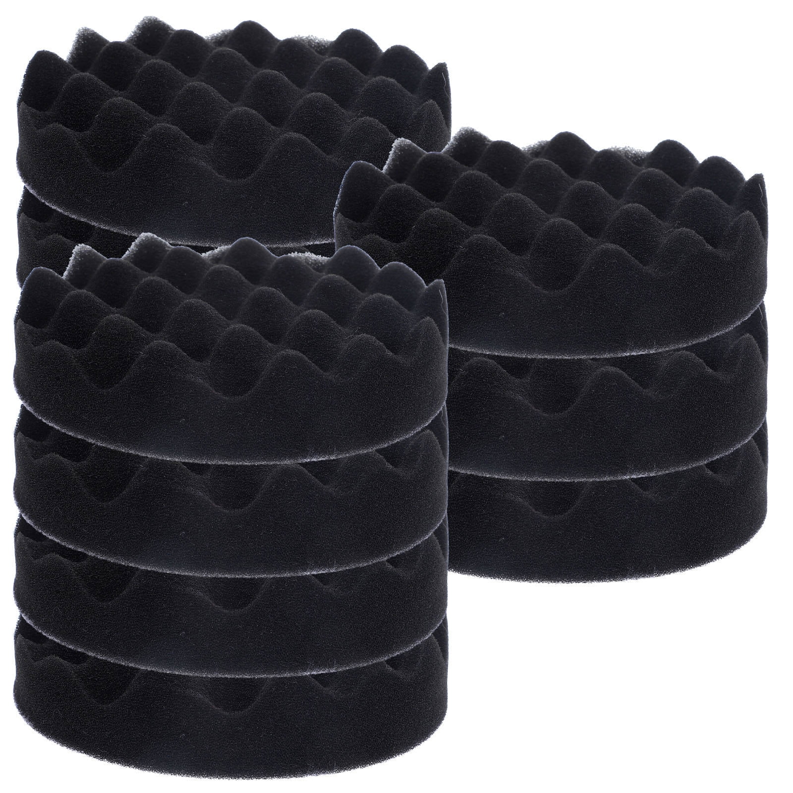 WHAMVOX 10 Pcs Polishing Sponge Buffer Foam Cleaning Sponges Scrubber ...