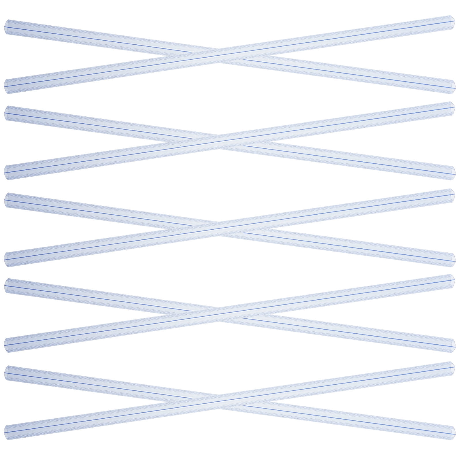 WHAMVOX 10 Pcs Sliding Bar Slide Binders A4 Folder Loose Transparent ...