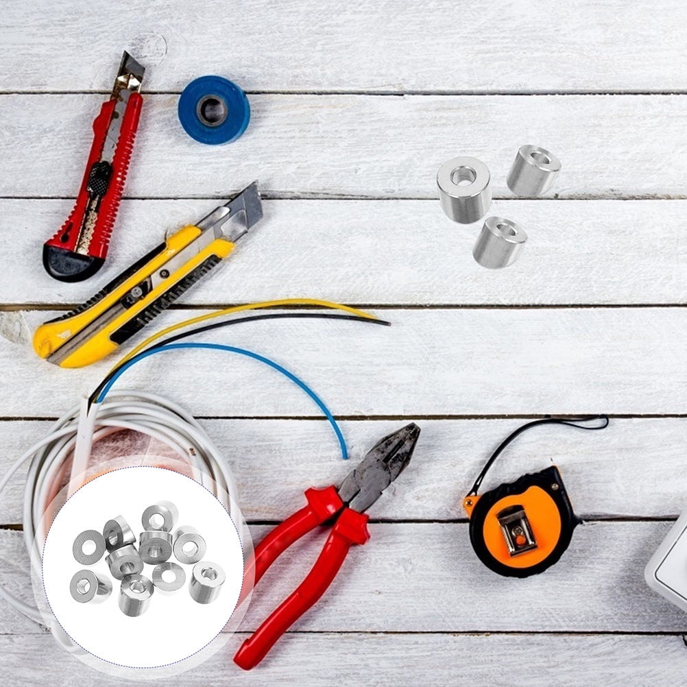 WHAMVOX 10 Pcs Wire Rope Inclined Washers Deck Cable Railing Kit Angle ...