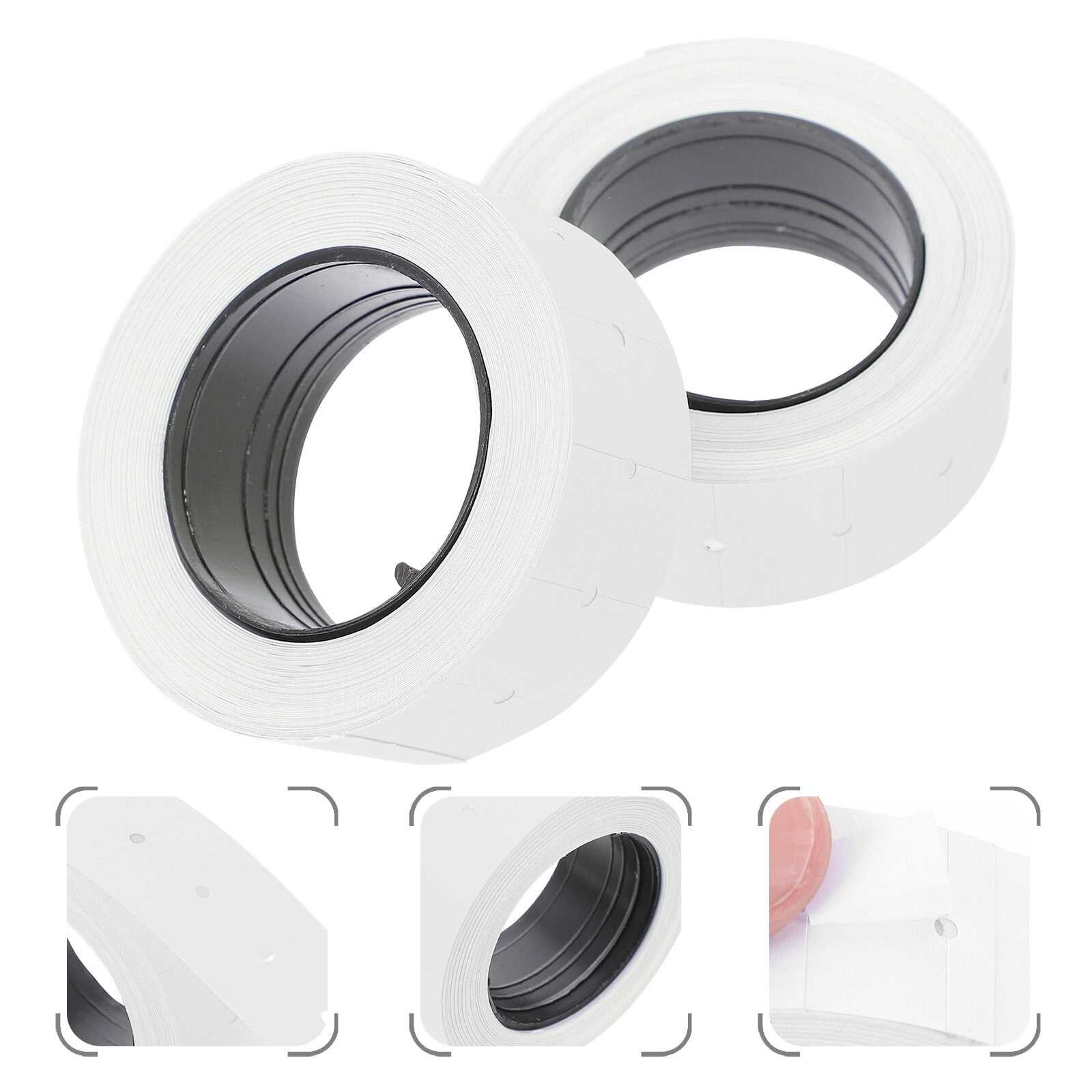 WHAMVOX 10 Rolls with Price Tag Roll Dispenser Price Tag Label Printer ...