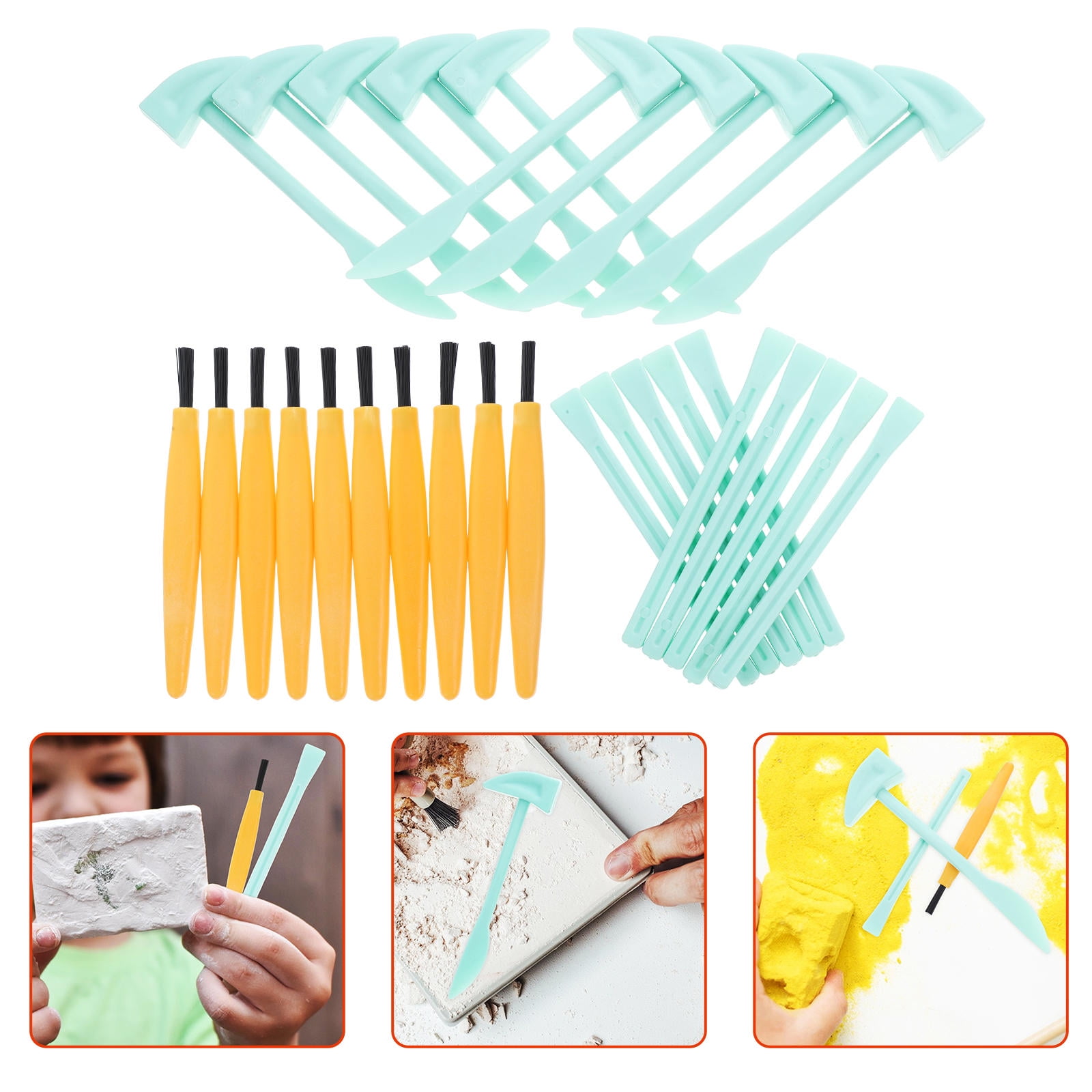 WHAMVOX 10 Sets Digging Kit For Children DIY Activity Realistic Design ...