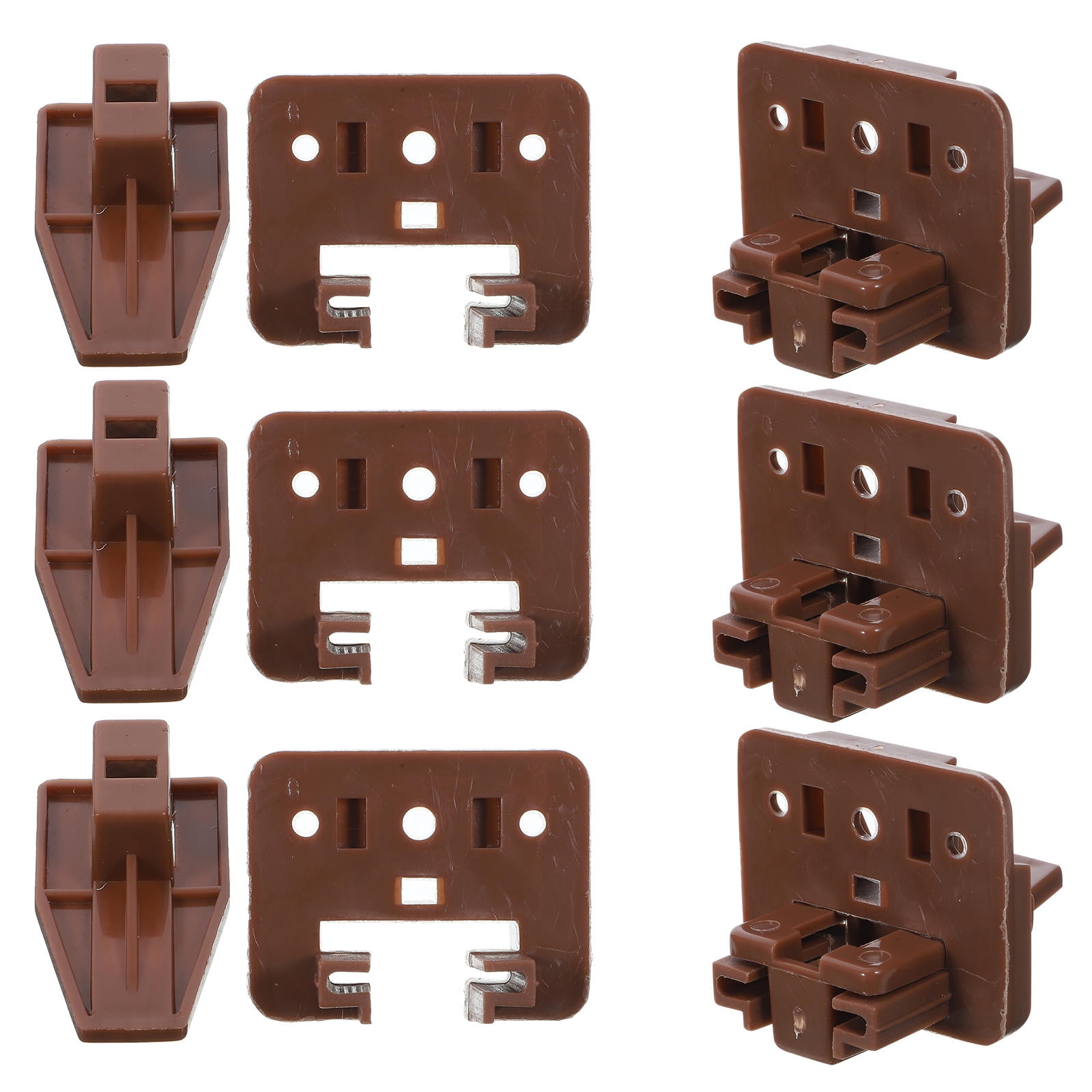 WHAMVOX 10 Sets Drawer Rail Positioner Slide Center Mounting Slides ...