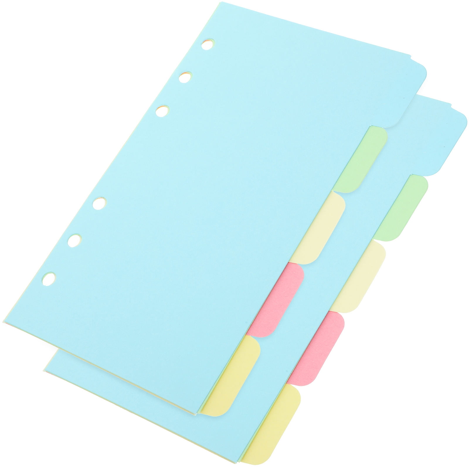 WHAMVOX 10 Sheets Note Book Practical Tab Dividers Color-coded ...