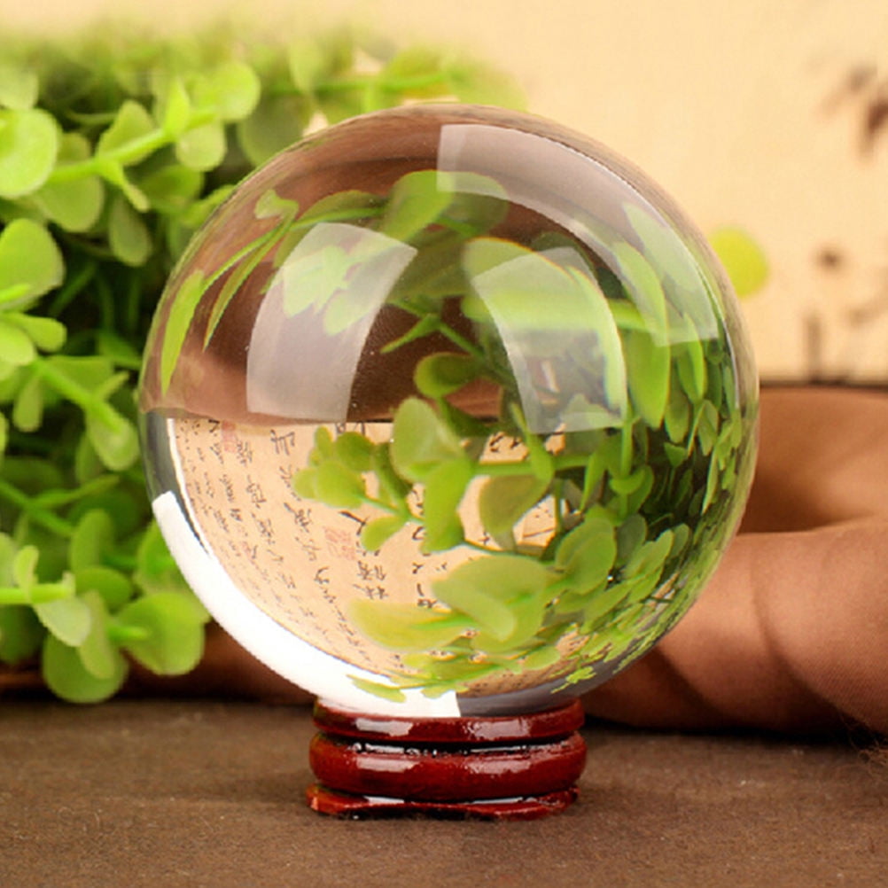 DECORNIJIA Obsidian Sphere Crystal Ball Multi Bamboo 1Pack - Walmart.com