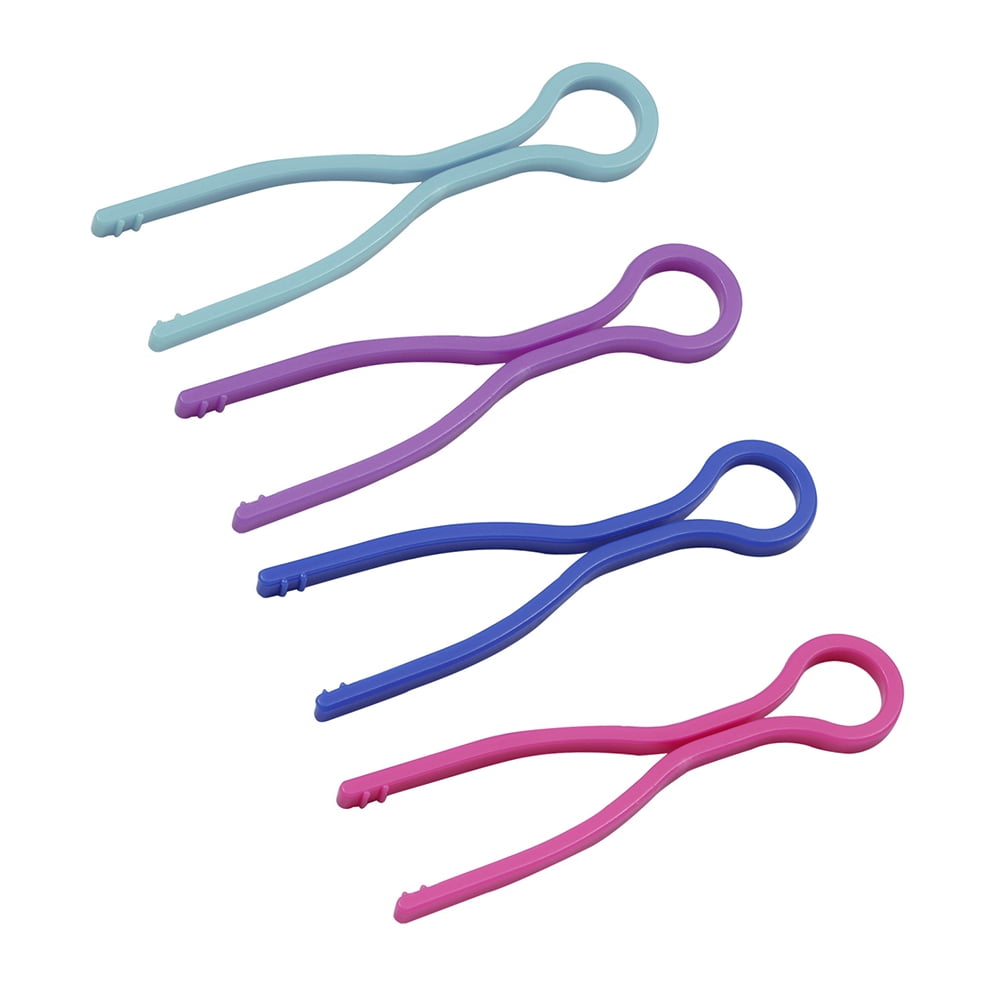 WHAMVOX 100 Pcs Bobbin Thread Holder Plastic Bobbin Clamp Bobbin Clip ...