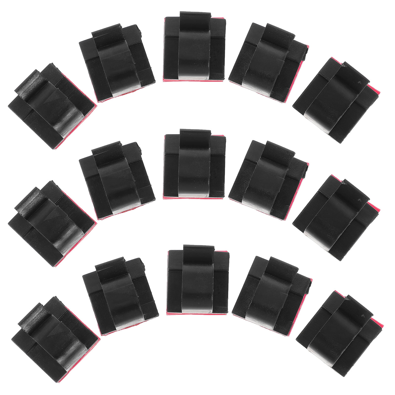 WHAMVOX 100 Pcs Cable Fixation Wire Organiser Clip Desktop Organizer ...