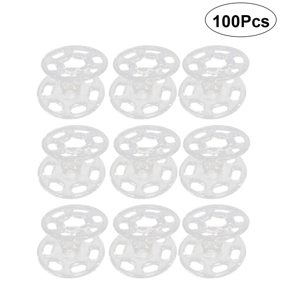 DECORNIJIA Snap Fasteners for Sewing Transparent Invisible Button ...