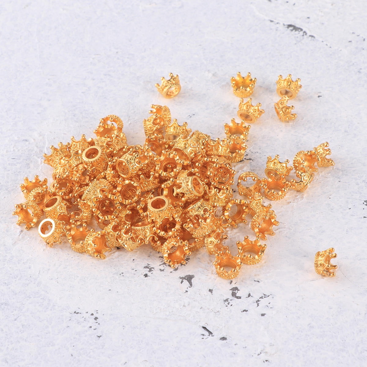 WHAMVOX 100 Pcs Crown Accessories Connectors for Jewelry Miss - Walmart.com