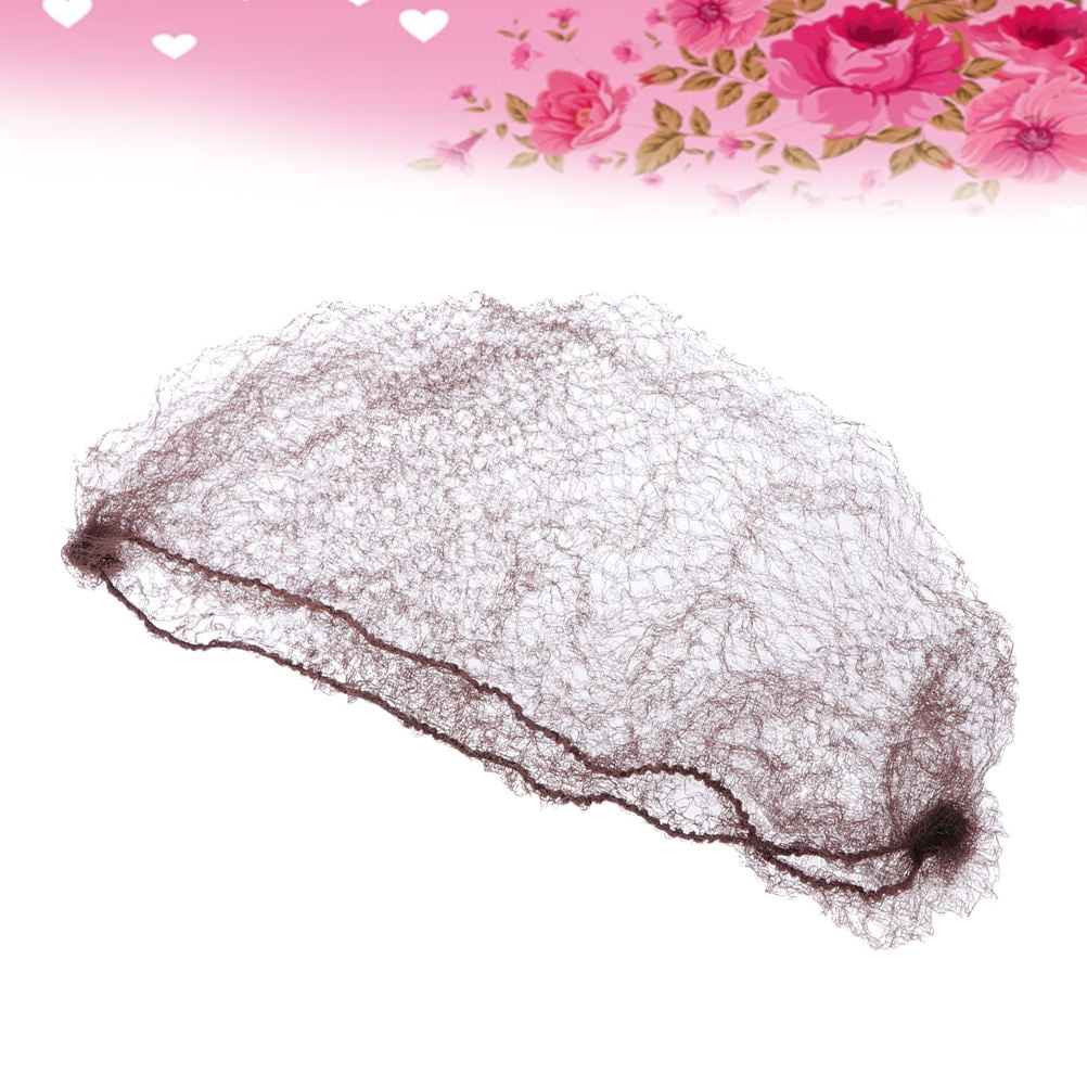 WHAMVOX 100 Pcs Dancer Covering Hair Net Ballet Accessories Nets Miss ...