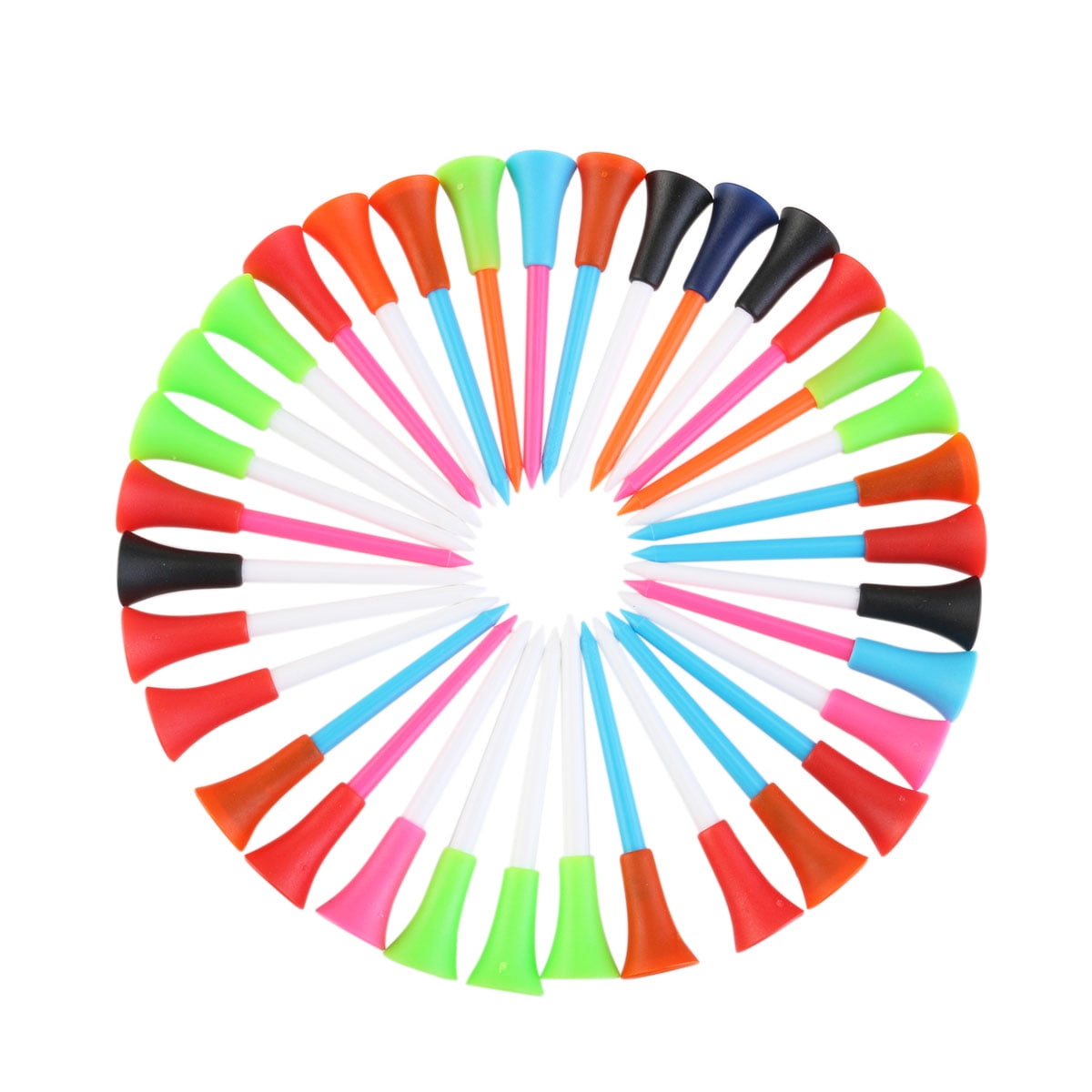 WHAMVOX 100 Pcs Funny Golf Tees Mixed Color Golfing Essentials ...