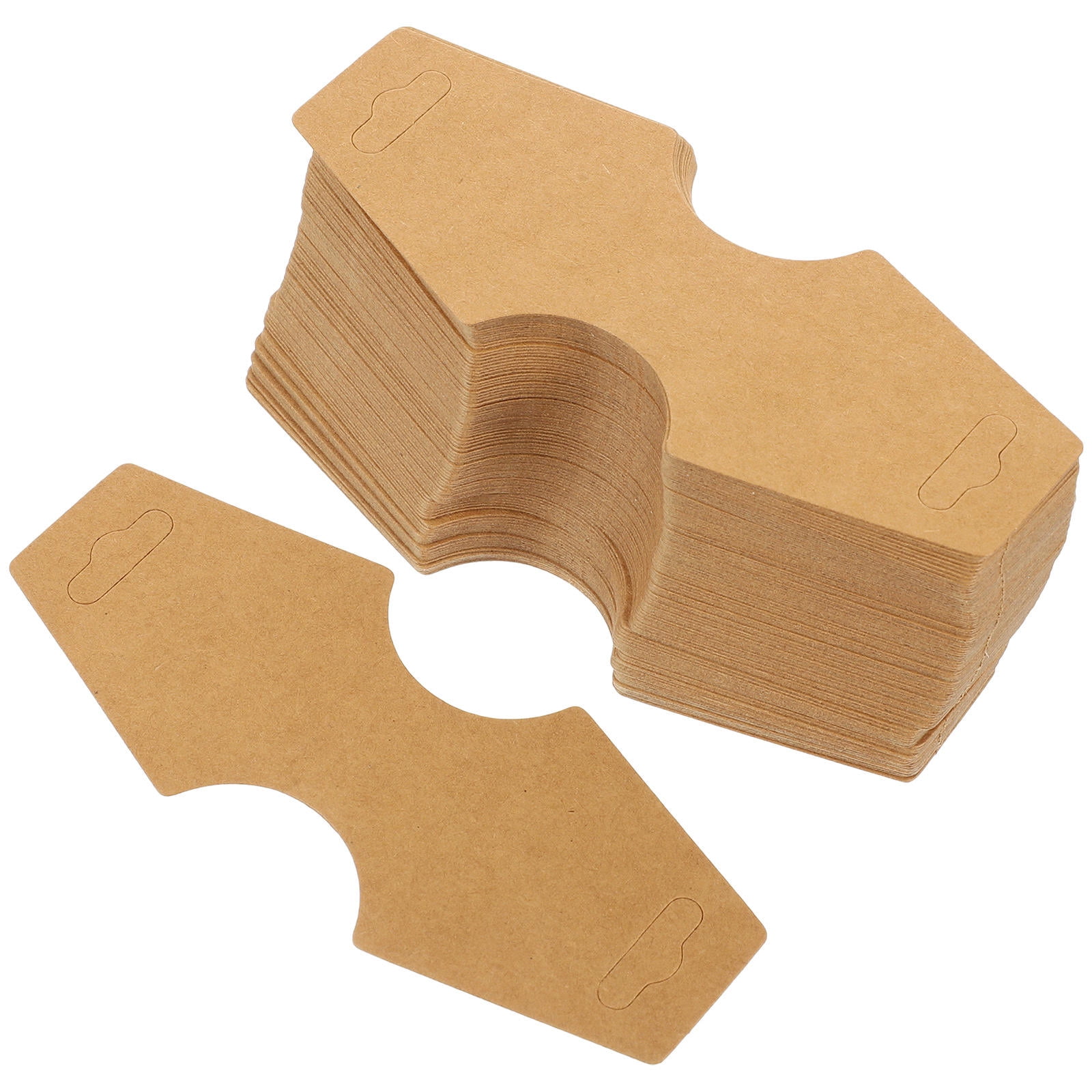 WHAMVOX 100 Pcs Hair Accessories Packaging Card Cue Number Necklace ...