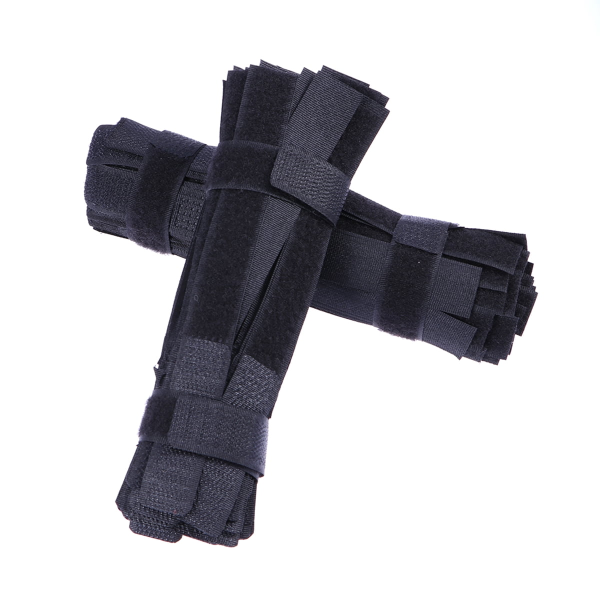 WHAMVOX 100 Pcs Nylon Cable Straps Cable Tie Wraps Keeper Charging ...