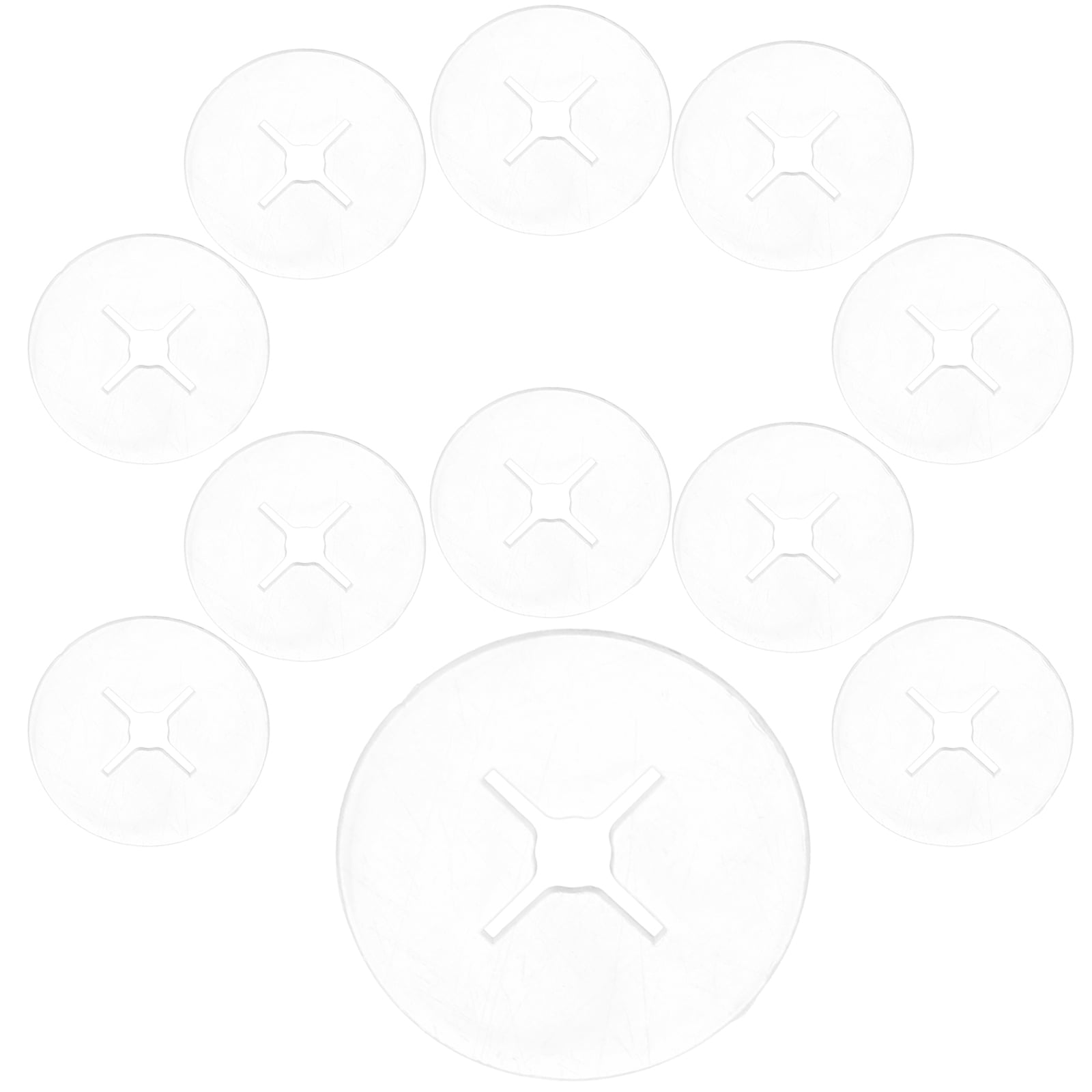 WHAMVOX 100 Pcs Pegboard Accessories Hook Lock Small Fastener - Walmart.com