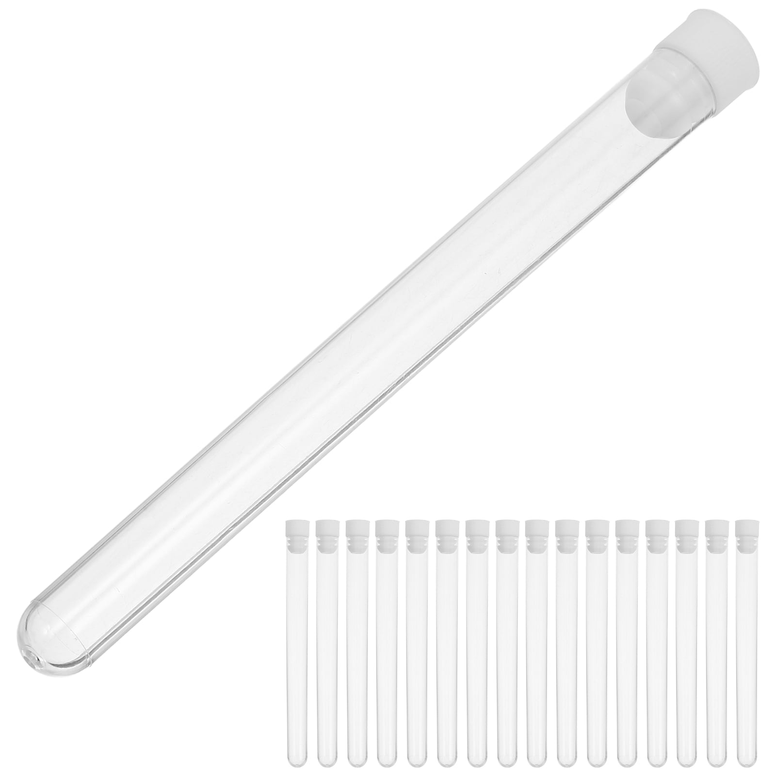 WHAMVOX 100 Pcs Safety Needle Case Embroidery Craft Container ...