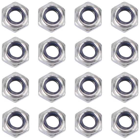 WHAMVOX 100 Pcs Self-locking Nut M5 Corrosion Resistant Outdoor Use ...