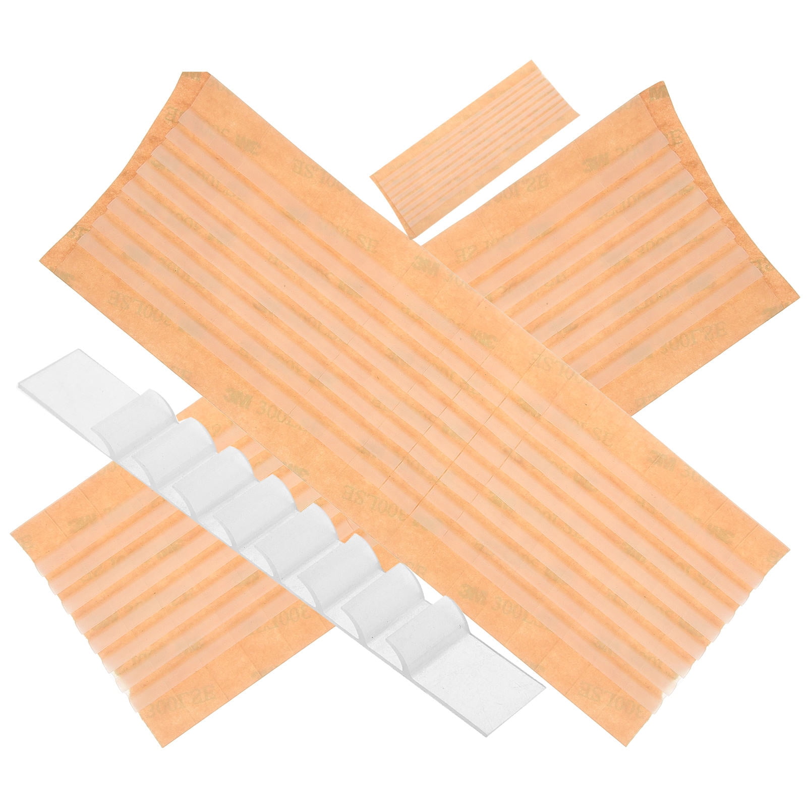WHAMVOX 100 Pcs Strips Rack Clothing Hanger Hangers Clothes Racks ...