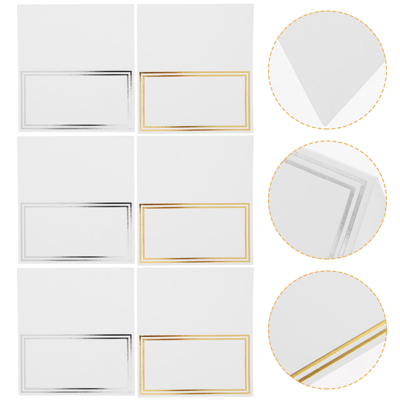 WHAMVOX 100 Pcs Wedding Signs for Reception Card Table Banquet ...