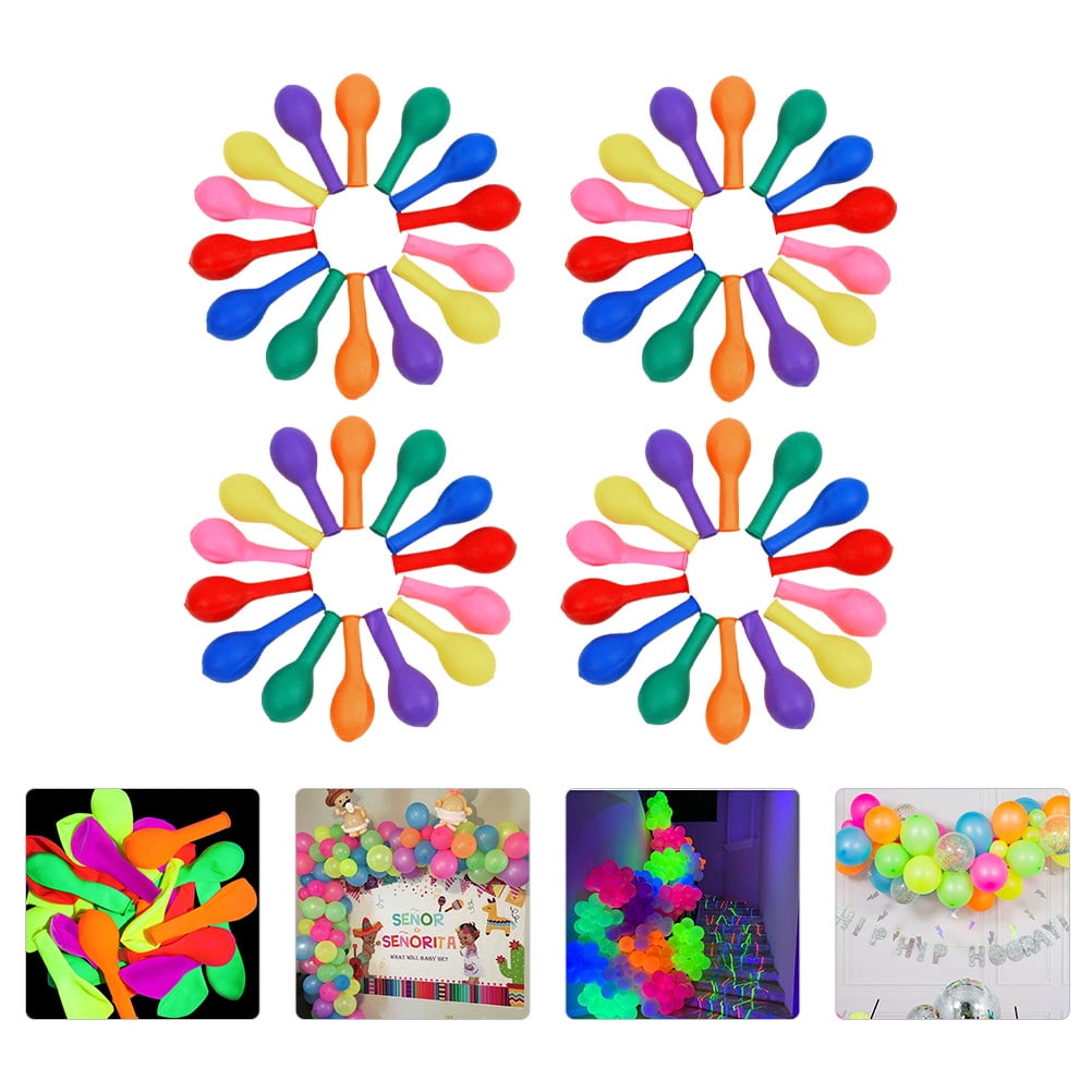 WHAMVOX Party Latex Balloons Assorted Color 100Pcs 12 Inch - Walmart.com