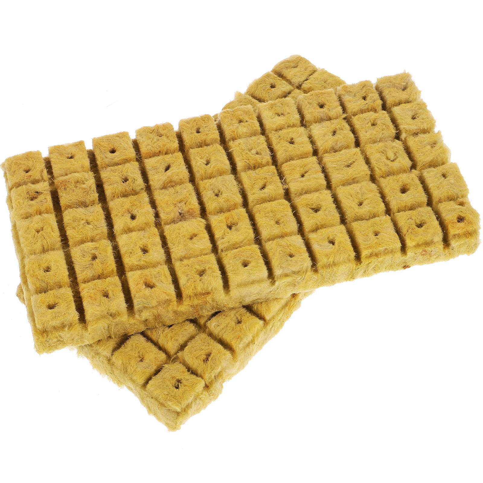 WHAMVOX 100 Pcs for Hydroponics Plug Seedling Block Cultivation Blocks ...