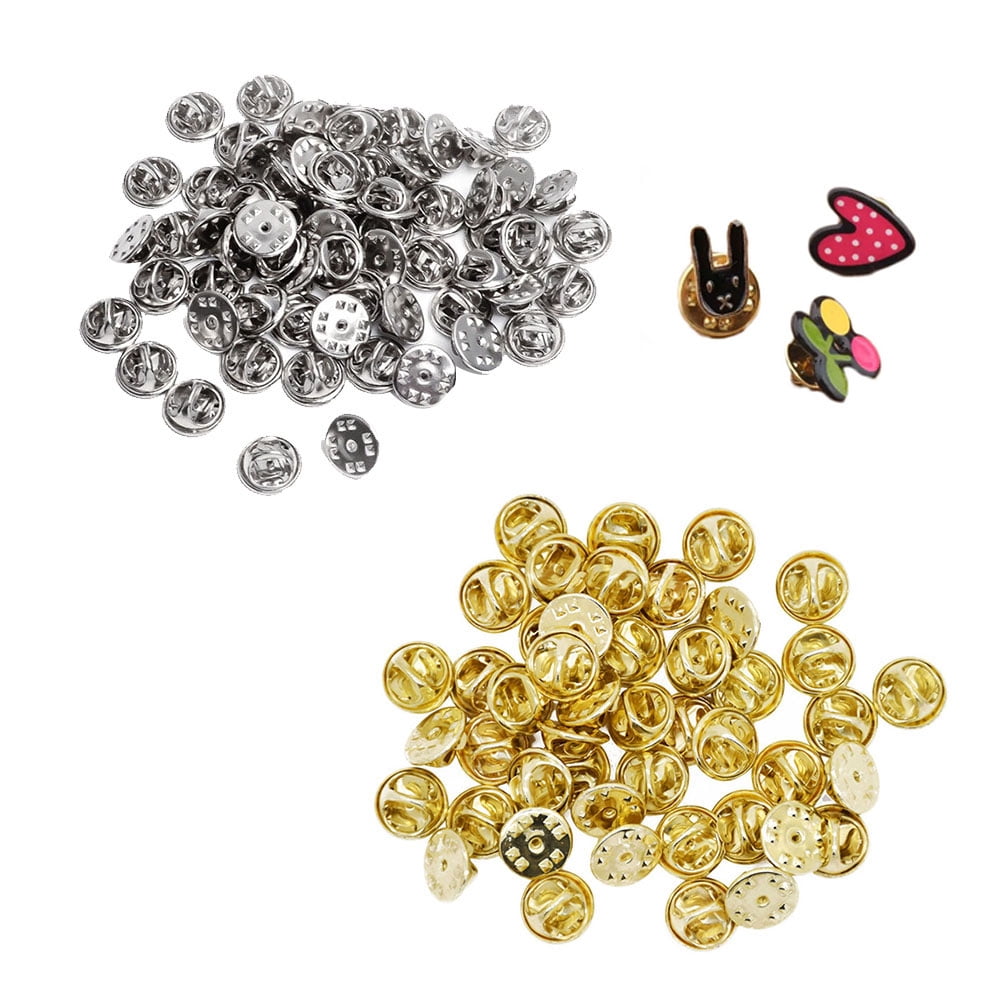 WHAMVOX 100 Sets Pin Buckle with 8mm Long Needle for Wedding Flower ...