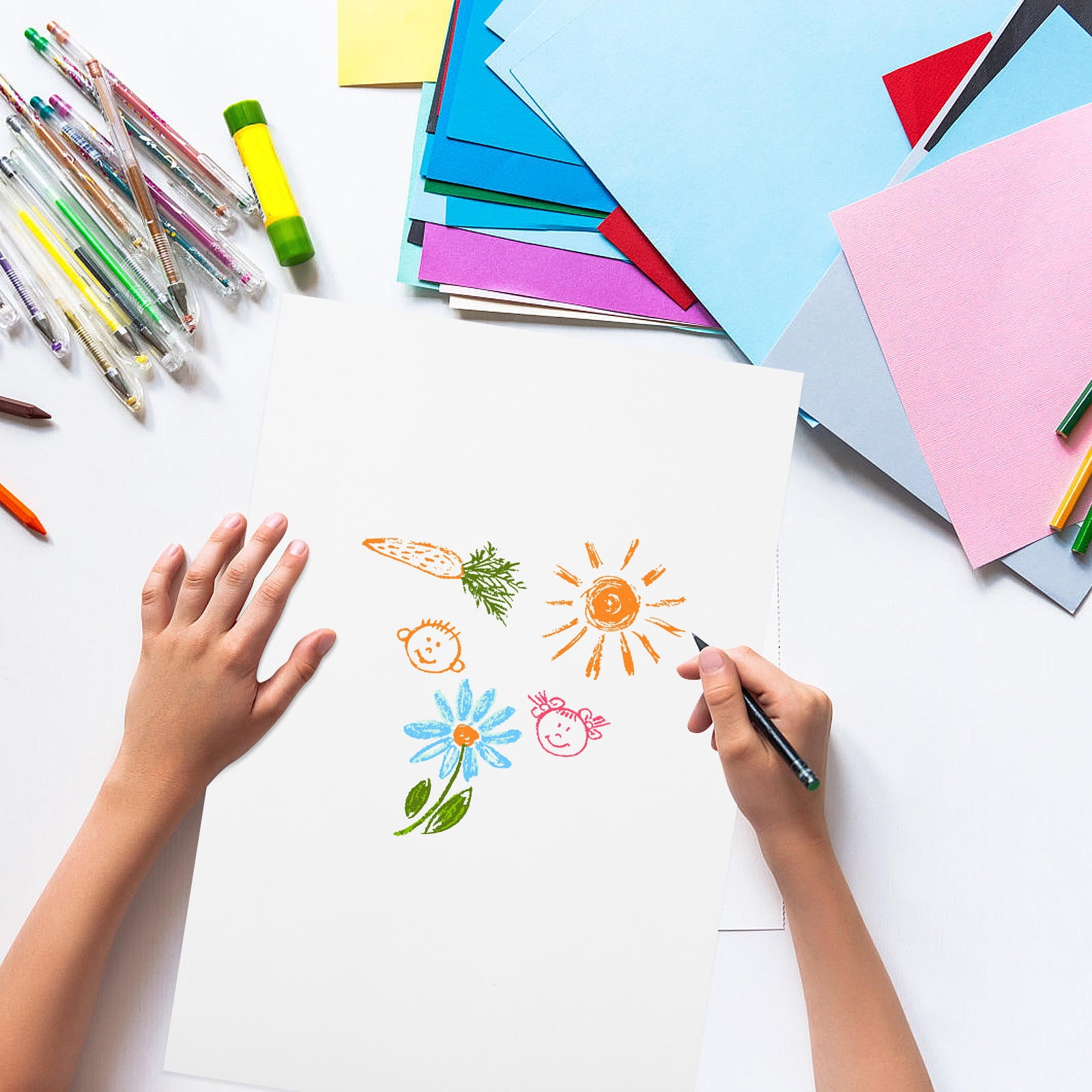 WHAMVOX 100 Sheets Architectural Paper Drafting Drawing Marker Paper ...