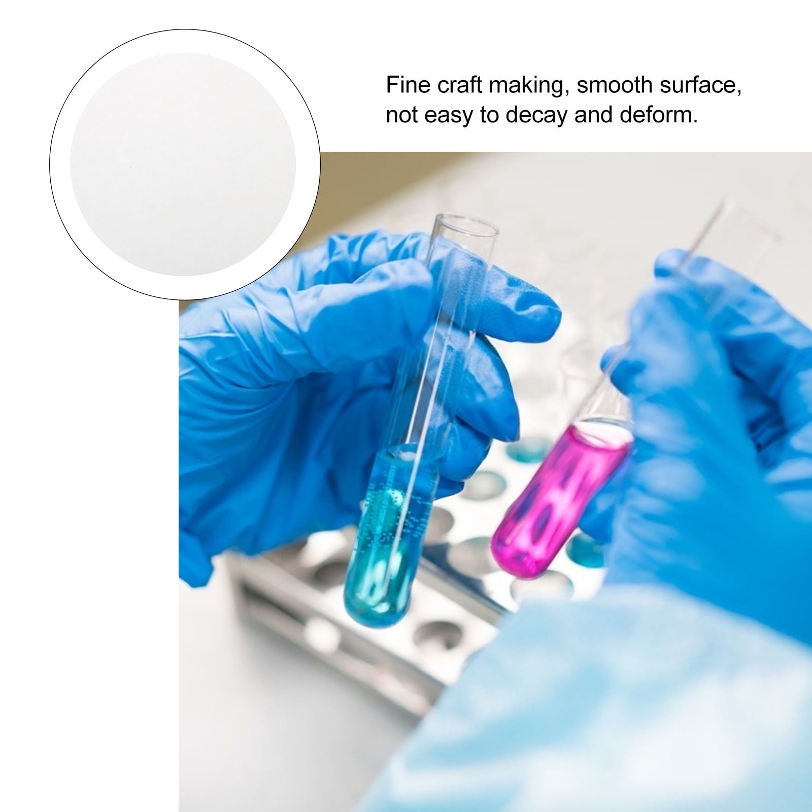 WHAMVOX 100 Sheets Lab Filter Paper Labs Paper Qualitative Filter Paper ...