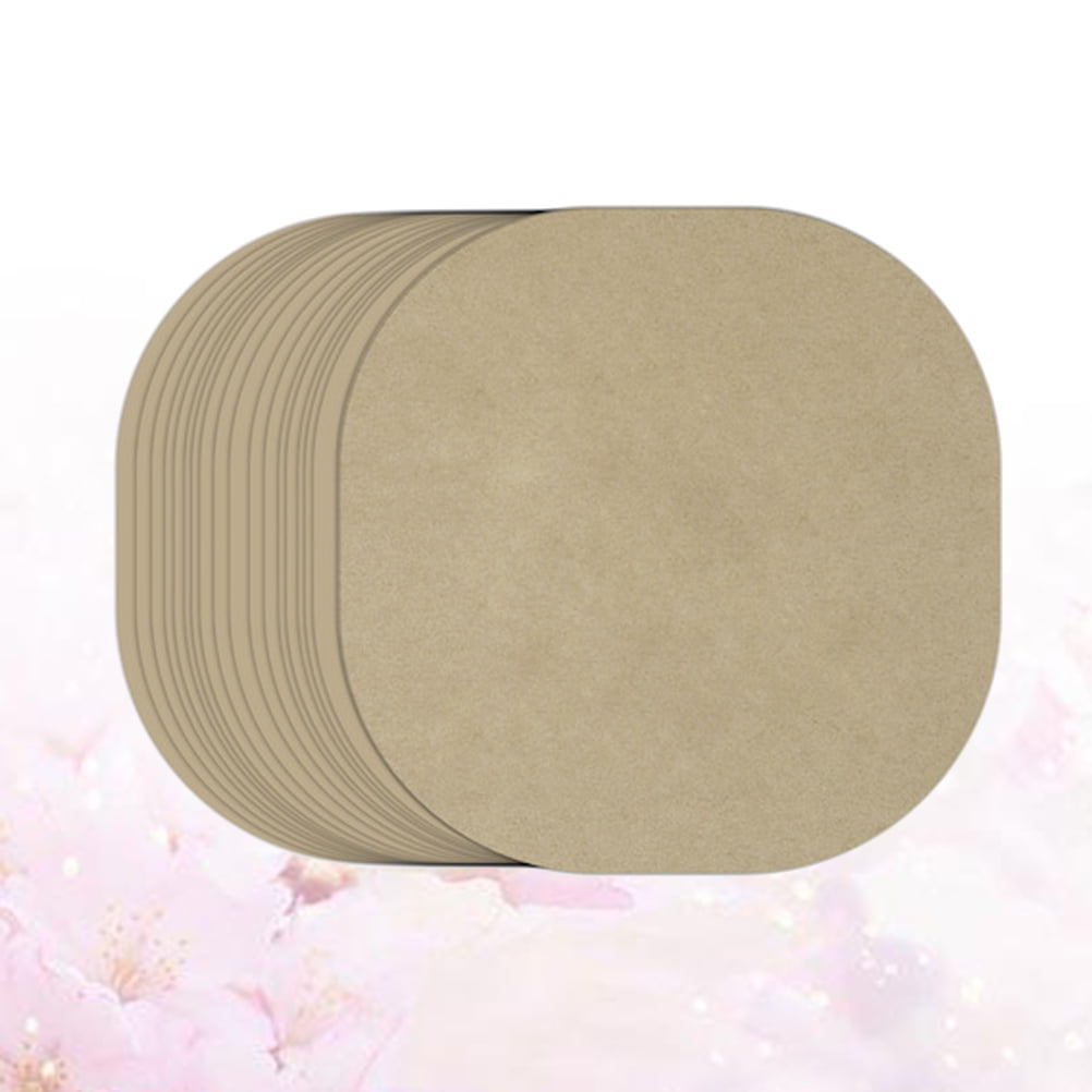 WHAMVOX 100 Sheets Unbleached Paper Cookie Baking Sheet Oven Baking ...