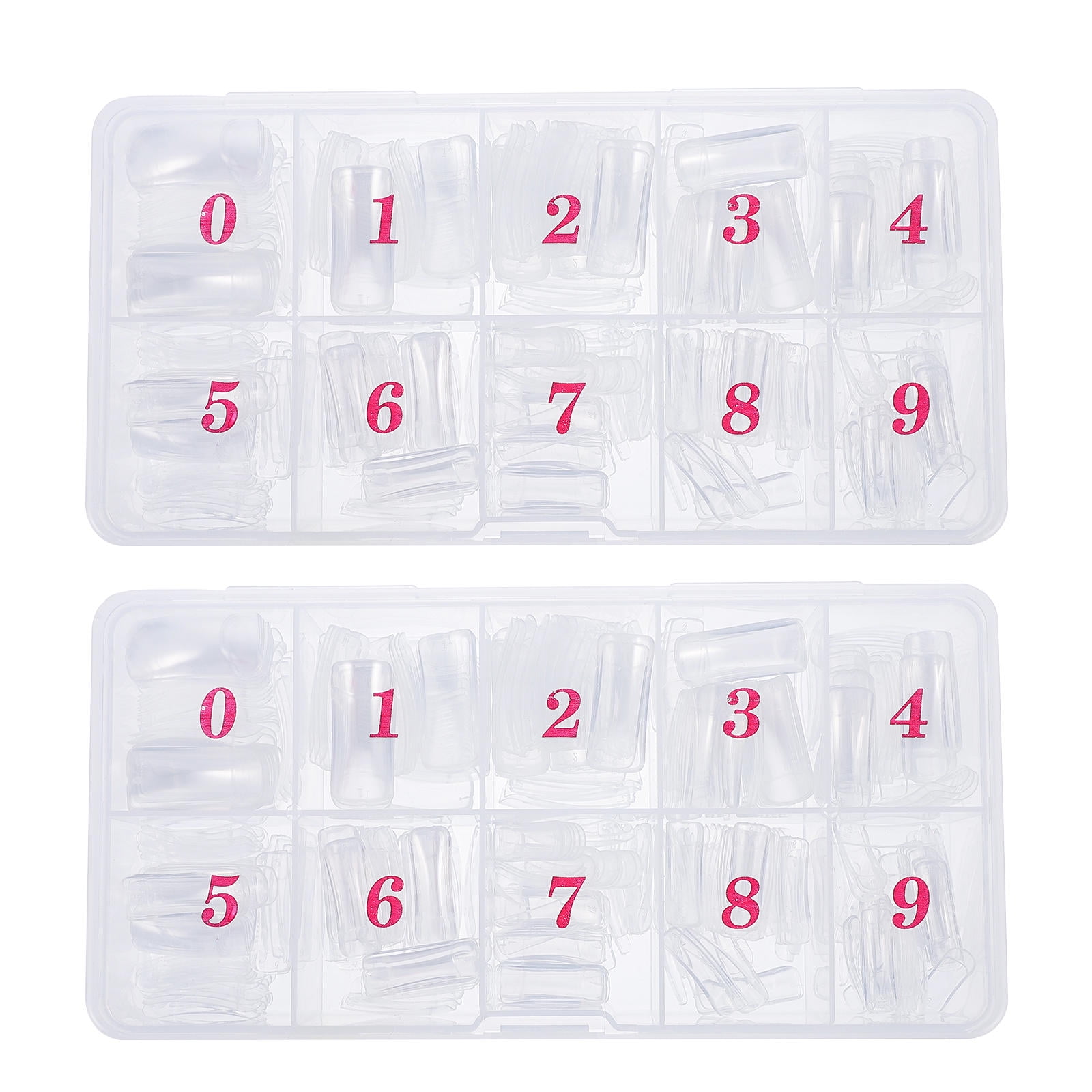 WHAMVOX 1000 Pcs French False Nails Kiss Man Full Paste Decorate ...