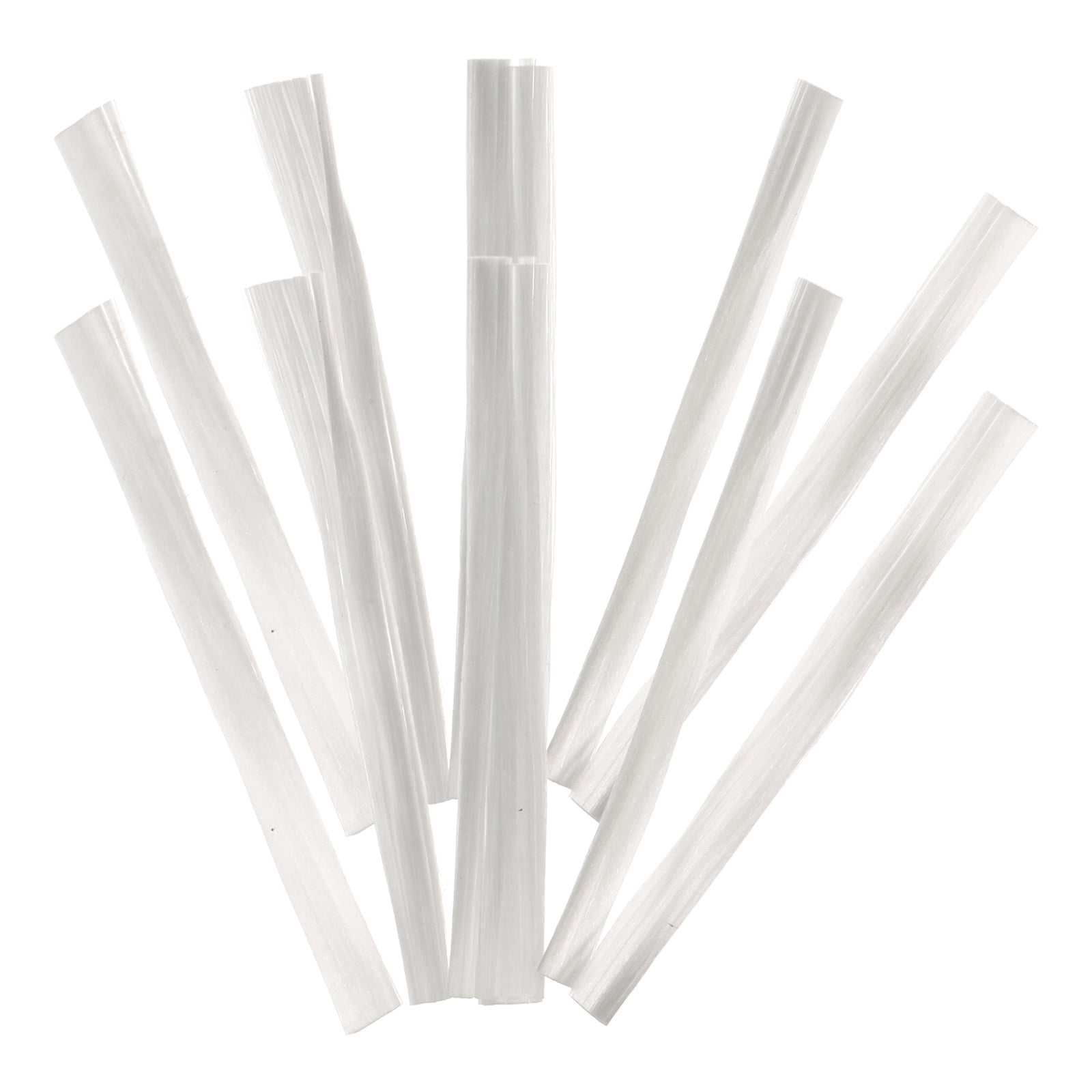 WHAMVOX 100Pcs Designer Nail Extension White Fiber For Nails Adjustable ...