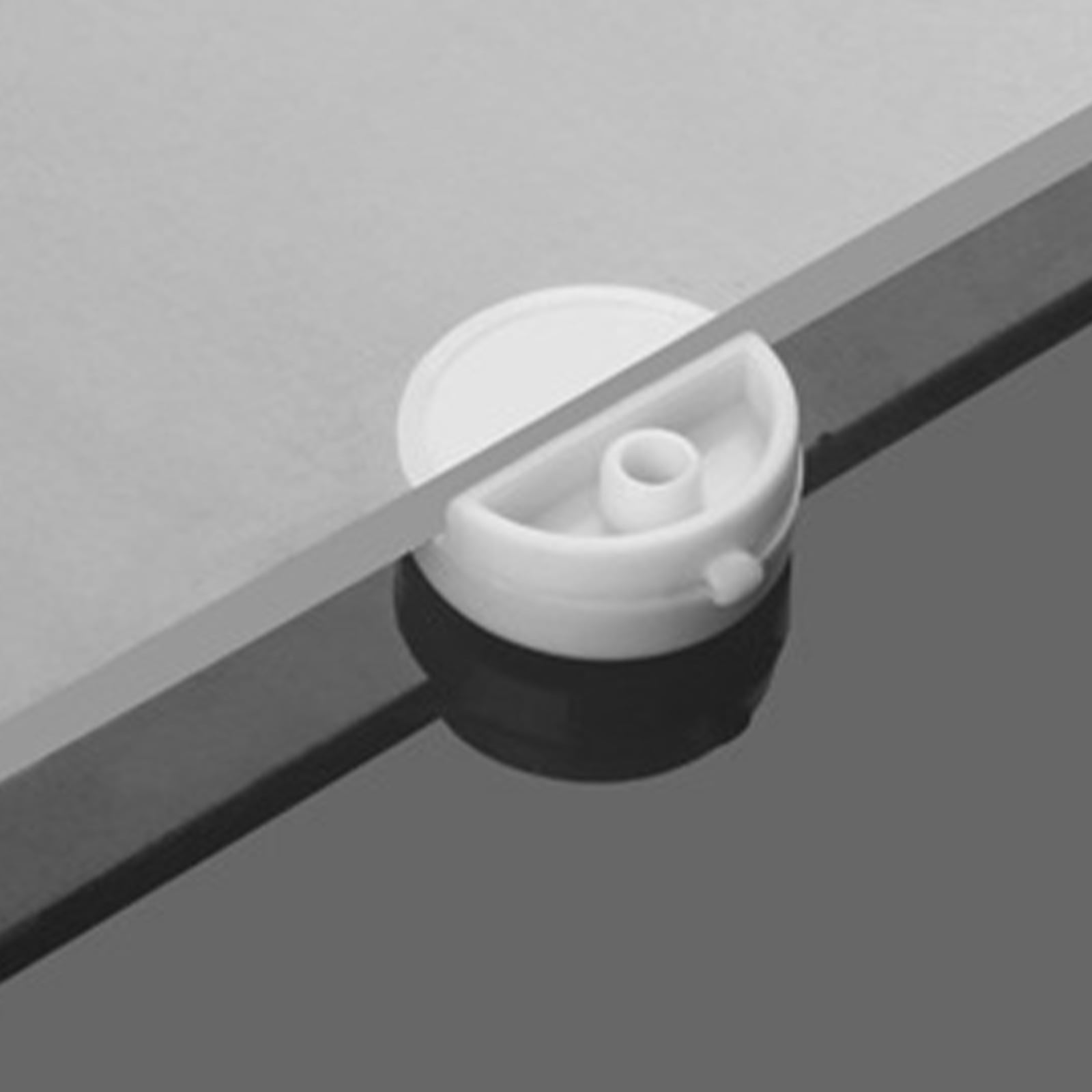 WHAMVOX 100Pcs Glass Mirror Frame Retainer Clips for DIY Enthusiasts ...