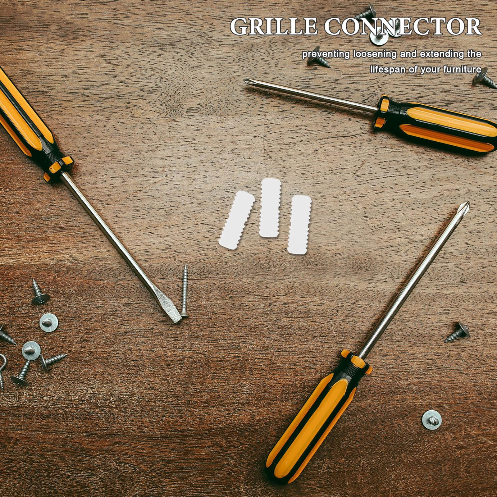 WHAMVOX 100pcs Cam Lock Fasteners For Furniture Connecting Furniture ...