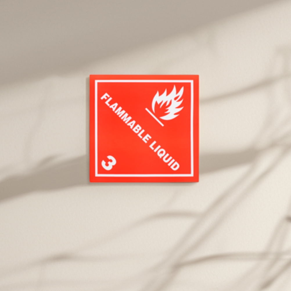 WHAMVOX 100pcs Liquid Warning Stickers Shipping Labels Transport ...