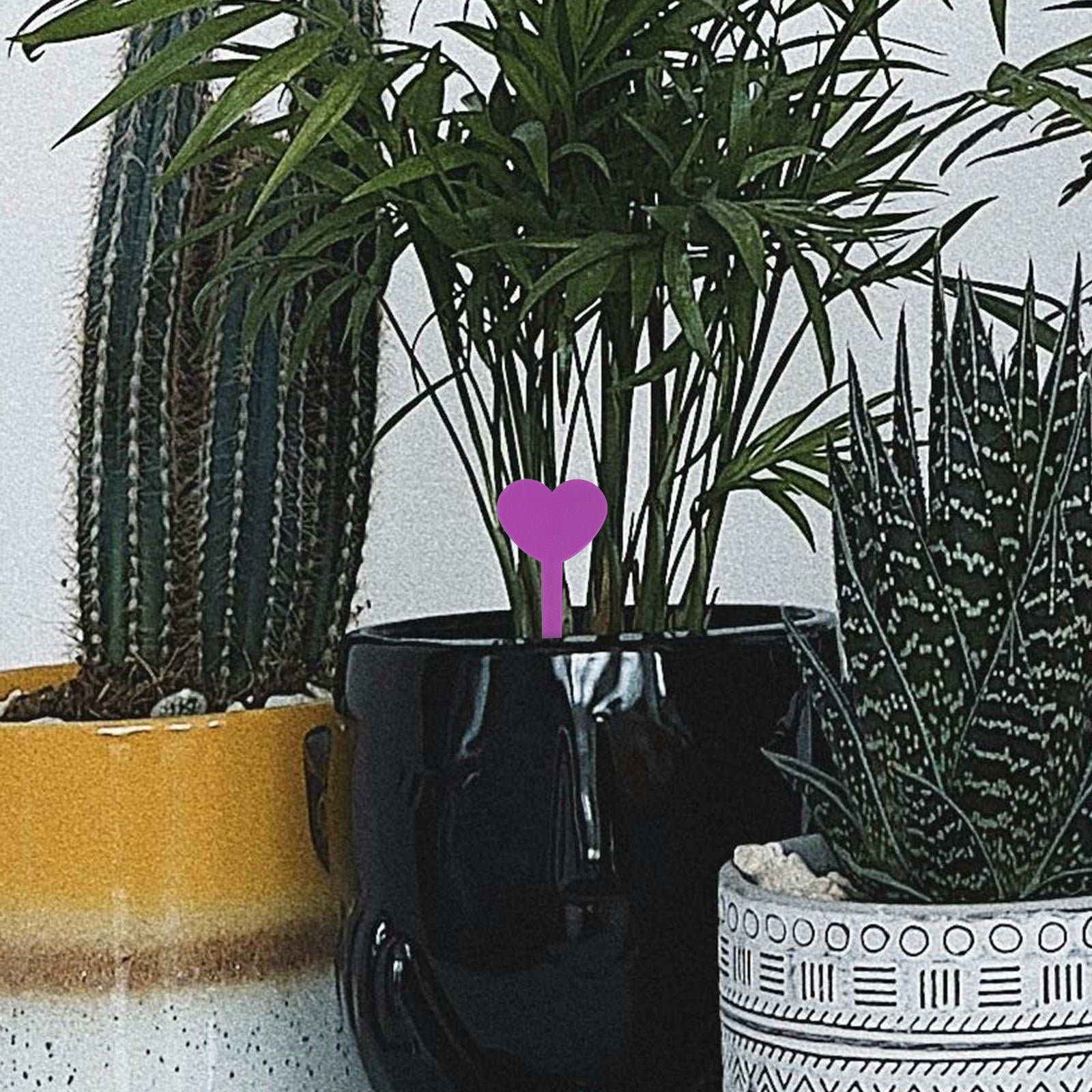 SEWCHICS Garden Label Markers Purple PP 100pcs for Greenhouses ...