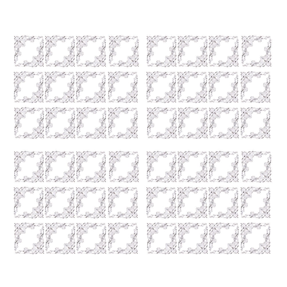 WHAMVOX 105 Pcs Metal Corner Protector Book Album Protectors Decorative ...