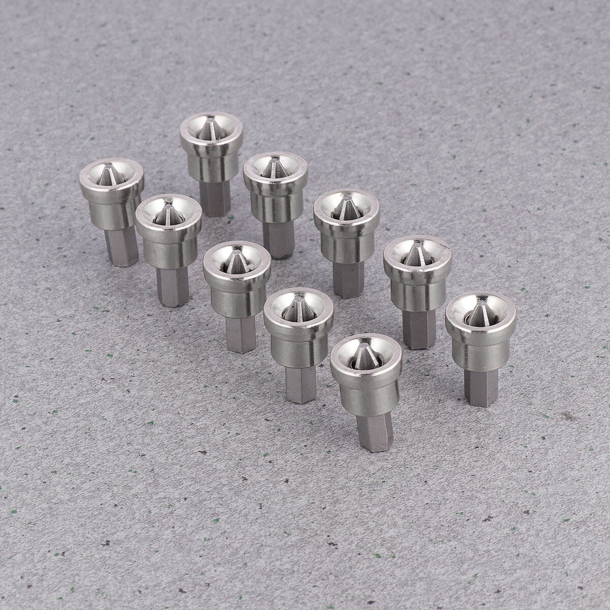 WHAMVOX 10Pcs Depth Stop Plasterboard Screws Locating Screwdriver Bits ...